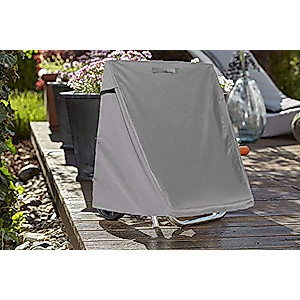 Aaaspark Veranda Patio Free Standing Portable Garden Hose Reel Cover,Protect Your Hose Reel and prolong its Life(25.9" x24.8" x 34.6")