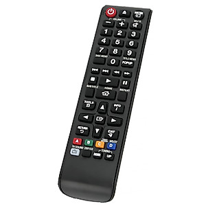 New AH59-02533A AH59-02533B Replace Remote fit for Samsung HT-H4530 HT-H5500W-ZA HT-H5530 HT-F4500 HT-H4500 HT-H5500W HT-J4100 HT-J4500 HT-J5500W HT-JM41 HT-J5500/2A Home Theater System