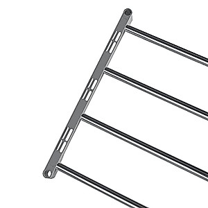 ACCSTORE Cube Storage, 9 Cubes Closet Storage Shelf,DIY Wall Cabinet Bookshelf Plastic Square Storage Rack, Suitable for Bedroom, Living Room, Office,Kitchen, Warehouse (Grey)