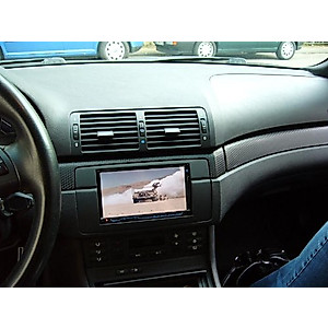 BMW E46 3 Series Double Din Radio Stereo Installation dash kit Bezel 97 98 99 00 01 02 03 04 05