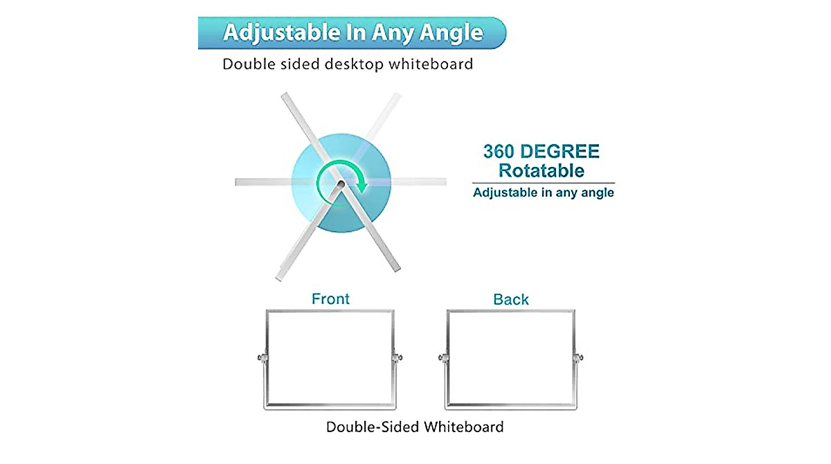 OWill Mini Dry Erase Whiteboard - Versatile & Portable