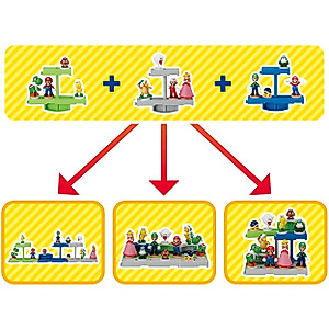 EPOCH Games Super Mario Balancing Game Underground Stage, Art & Craft Bead kit 7359