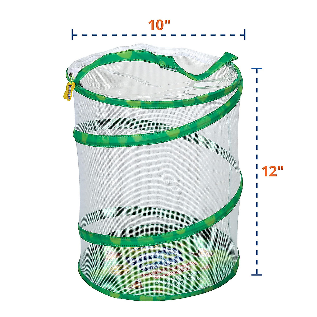 Butterfly Garden with Two Live Cups of Caterpillars - Includes Both English and Spanish Butterfly STEM Activity Journals