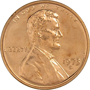 1973 S Lincoln Memorial Cent Choice Proof Penny 1c Coin Collectible