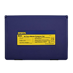 IRWIN HANSON Master Extraction Set, 48 Piece, 3101010