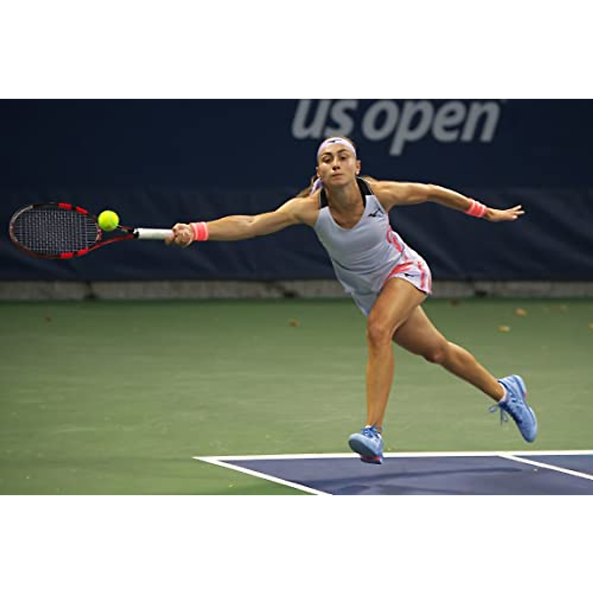 Mizuno Women's Tennis Shoe, Dutch Canal-White, 9