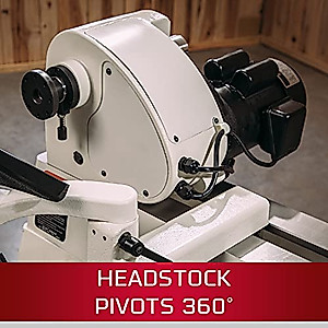 JET JWL-1440VSK, 14" x 40" Wood Lathe with Legs, Variable Speed, 1Ph 115/230V (719400K)