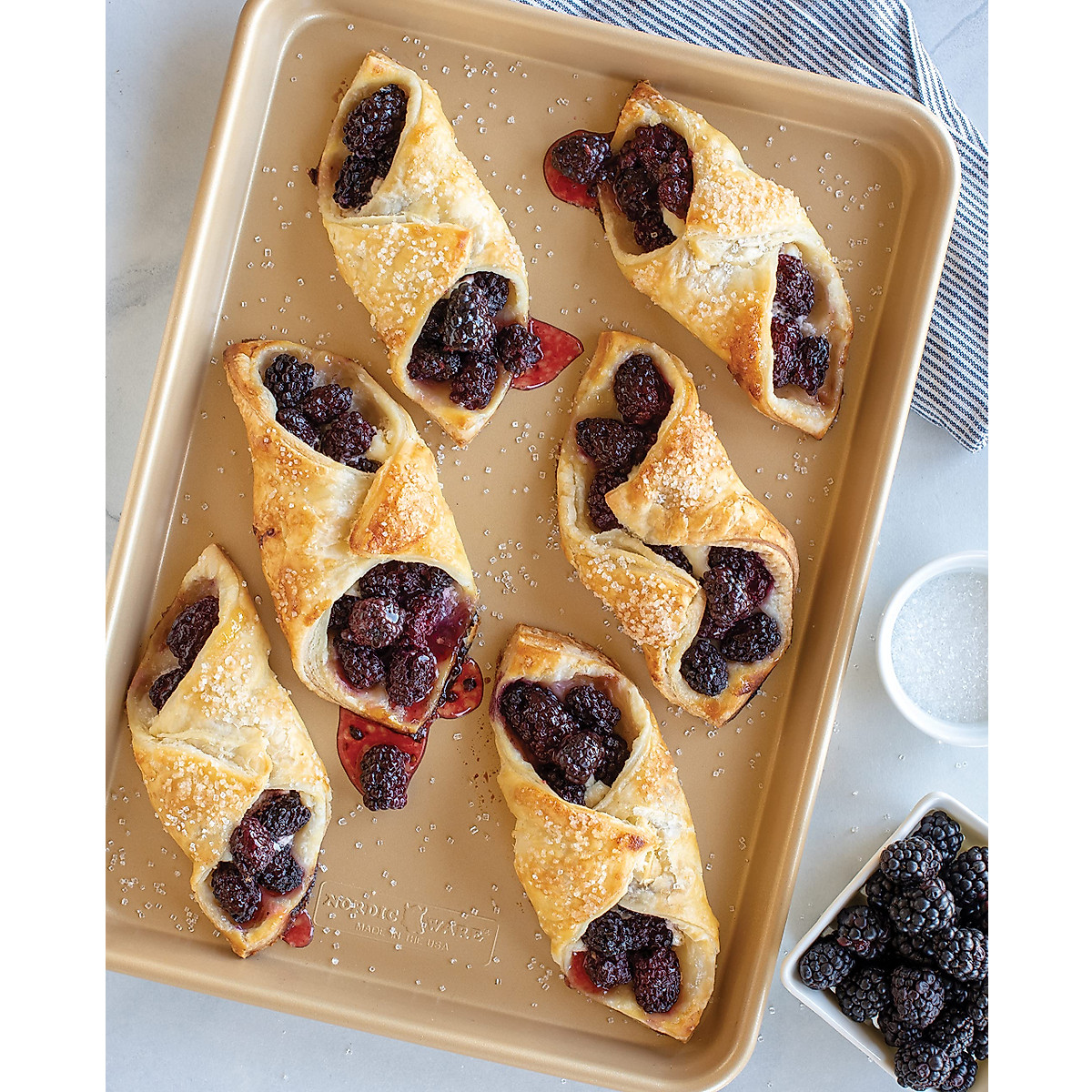 Nordic Ware Naturals NonStick Big Sheet and Half Sheet Set