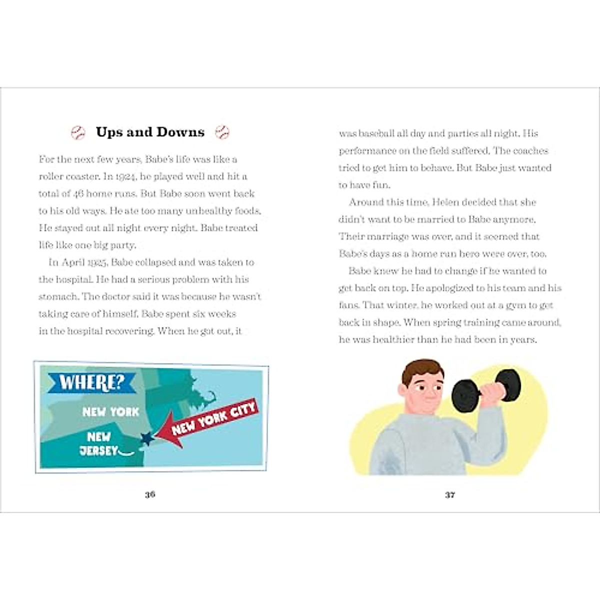 The Story of Babe Ruth: An Inspiring Biography for Young Readers (The Story of Biographies)