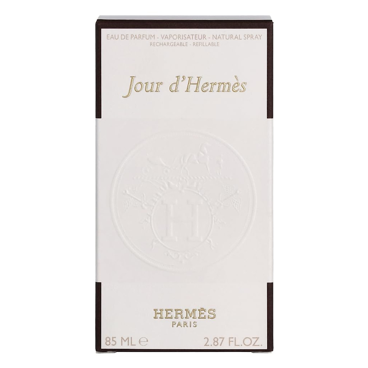Hermes Jour D'hermes Eau de Parfum Spray for Women, Refillable, 2.87 Fluid Ounce