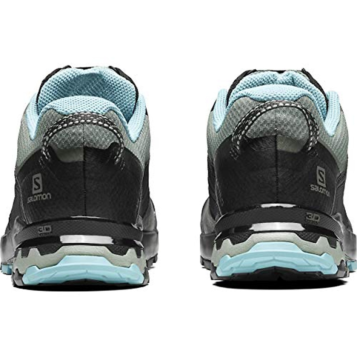 Salomon XAILD Gore-TEX Trail Running Shoes for Women, Balsam Green/Black/Meadowbrook, 5.5