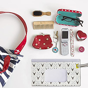 2 Pack Reusable Wipes Pouch Portable Wipes Dispenser Refillable Wipes Container Lightweight Travel Wipes Case Baby Wipes Holder for Diaper Bag