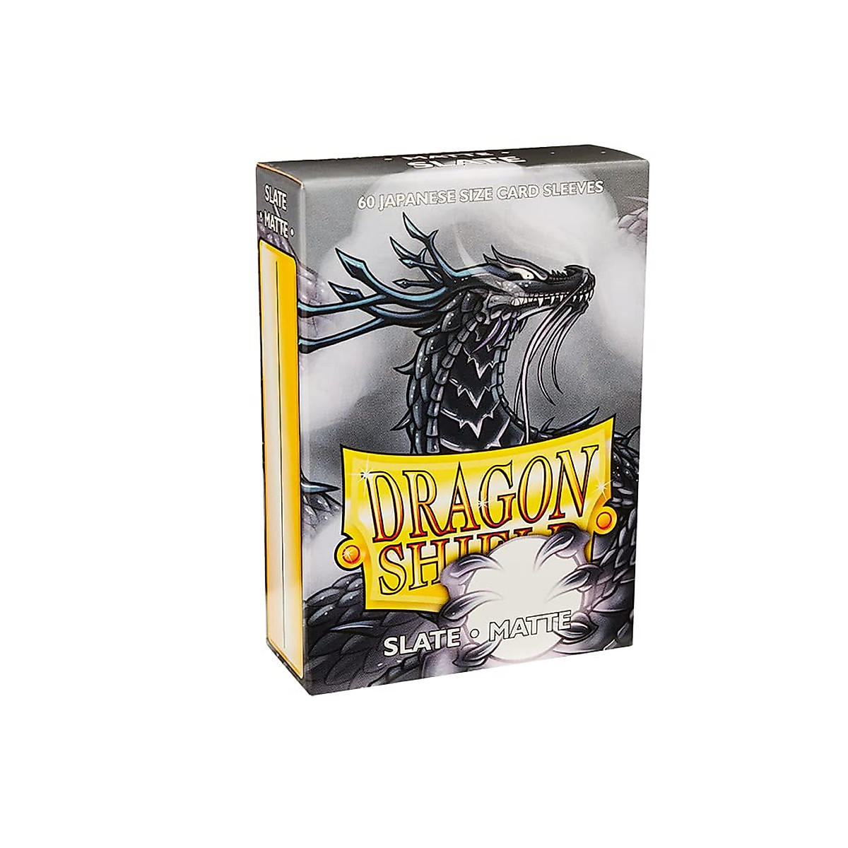 Arcane Tinman Dragon Shield Japanese Size Sleeves – Matte Slate 60CT - Card Sleeves Smooth & Tough - Compatible with Pokemon, Yugioh, & More– TCG, OCG,ART11127