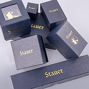 Stauer Women's Cabernet Garnet Three Stone Ring 2.5 Carats Size 6