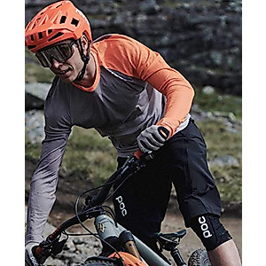 POC Devour Sunglasses Uranium Black/Brown Silver Mirror, One Size