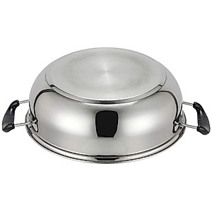stainless divided Hot pot 30cm