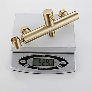 JIYTG Toilet Brush Toilet Hand Held Bidet Spray Kit Bidet Toilet Spray Gun Flusher Booster Nozzle Set