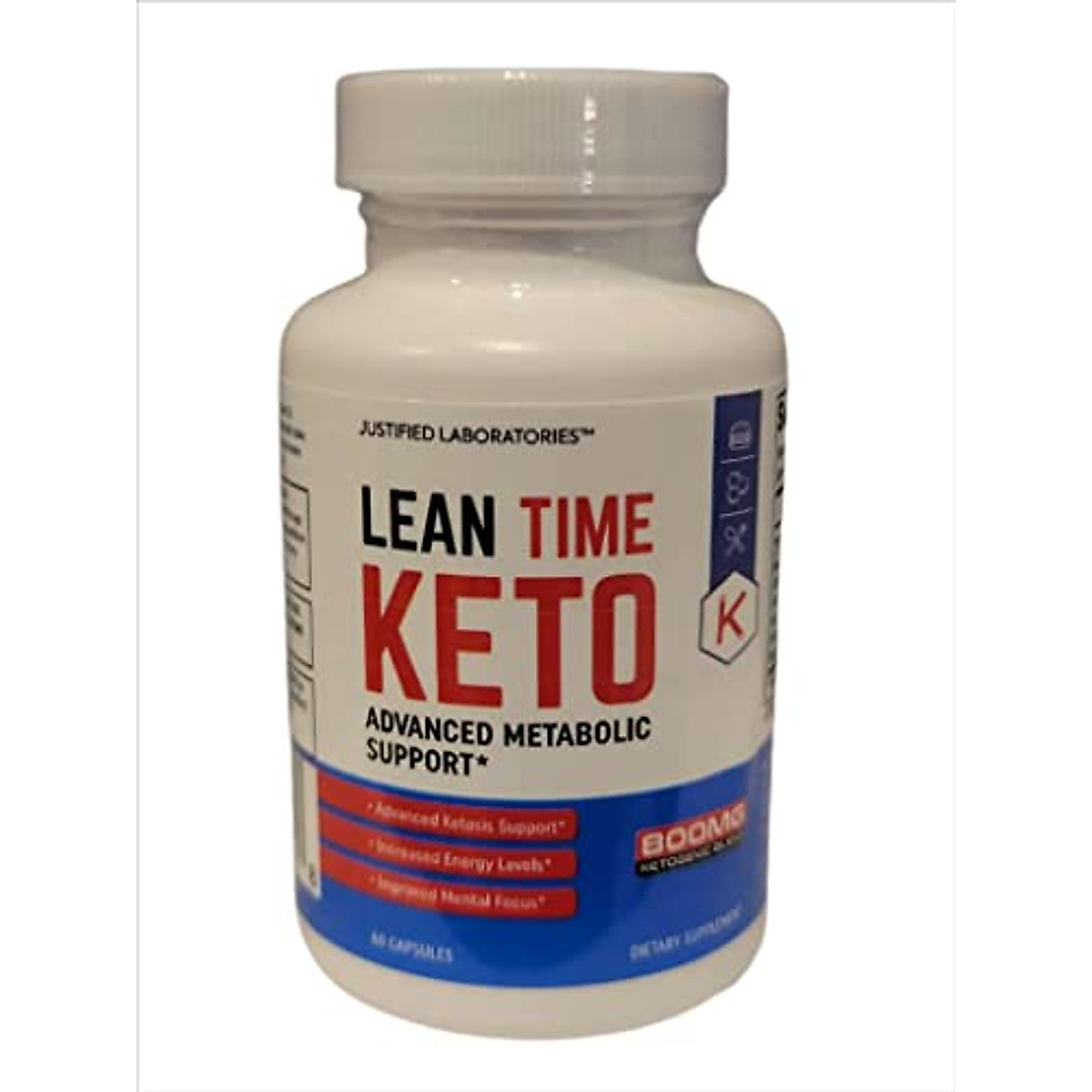 Lean Time Keto Pills Includes Apple Cider Vinegar goBHB Exogenous Ketones Advanced Ketogenic Supplement Ketosis Support for Men Women 60 Capsules