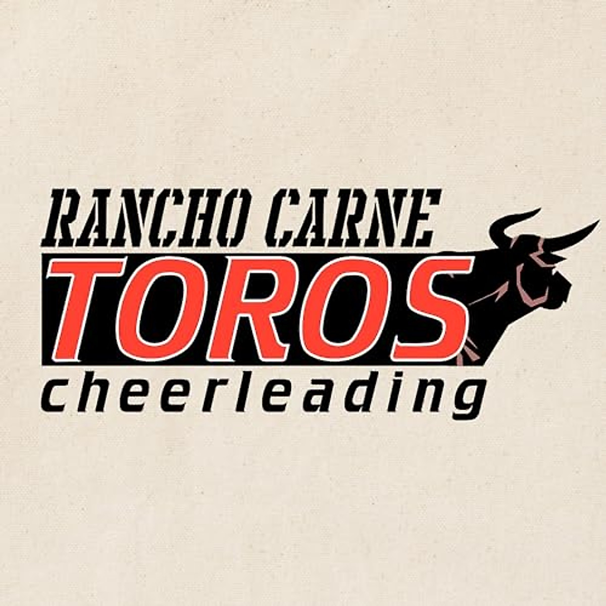 CafePress Rancho Carne Toros Tote Bag Natural Canvas Tote Bag, Reusable Shopping Bag