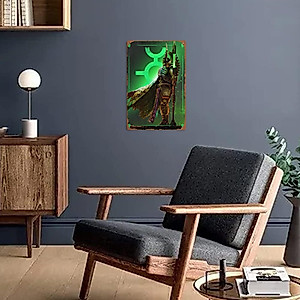Necron Imotekh Stormlord 1 physical culture Poster Signs 8 x 12 Inch Decor Funny Chic Art Wall Decort Home Yard Signs Bar Hotel Cafe Pub Indoor Outdoor restauran