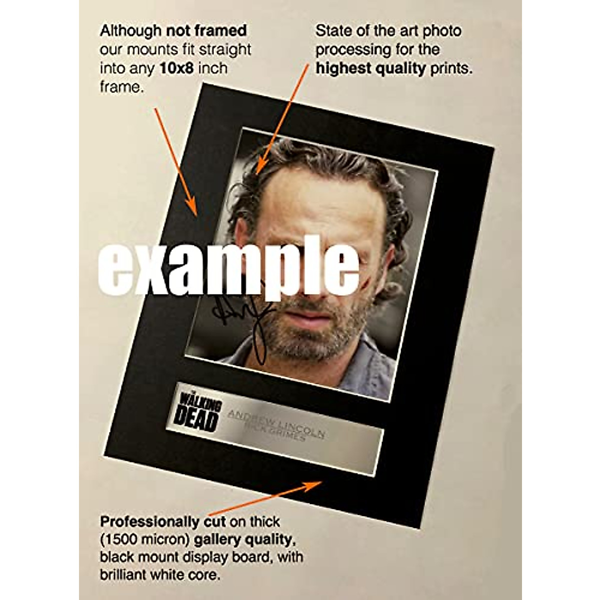 iconic pics Stephen Curry Print Signed Mounted Photo Display Printed Autograph