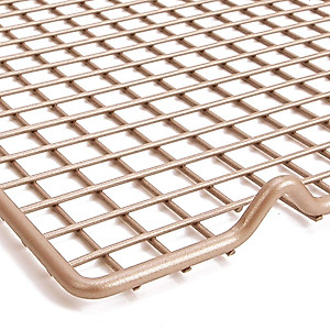 Turkey Roasting Pan with Rack for Ovens, Nonstick Rectangular Turkey Chicken Roaster Pan Baking Dish Broiler Pan Bakeware Heavy Duty Carbon Steel 13.6"