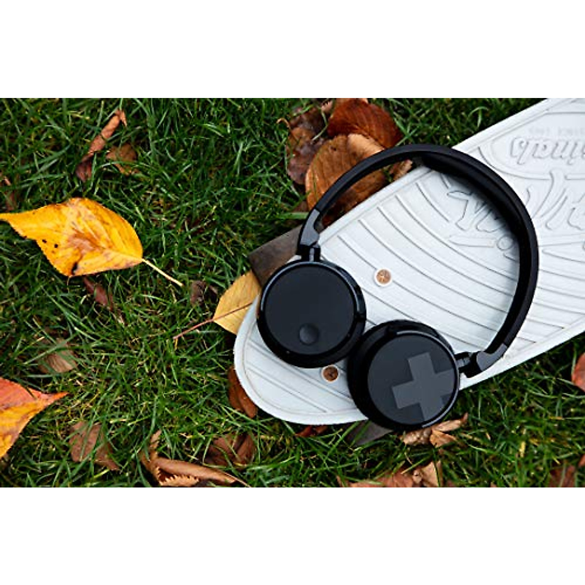 Philips Bass+ BH305 Wireless Bluetooth Active Noise Cancelling Lightweight Stereo Headphones with Up to 18 Hours of Playtime - Black (TAPH305BK)