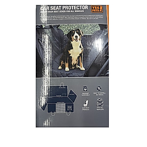 YES PETS Car Seat Protector Waterproof 4-Layer Protection Back Seat Cover All VECHICLES Plus Storage Bag and Safety Resistance