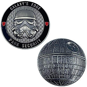 DL10-08 Death Star Galaxy's Edge Park Security Inspires Challenge Coin Storm Trooper Star Wars Rogue 4