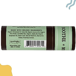 Natural Dog Company Snout Soother Dog Nose Balm, 2 oz. Stick, Dog Balm for Paws and Nose, Moisturizes & Soothes Dry Cracked Noses, Plant Based Nose Cream for Dogs