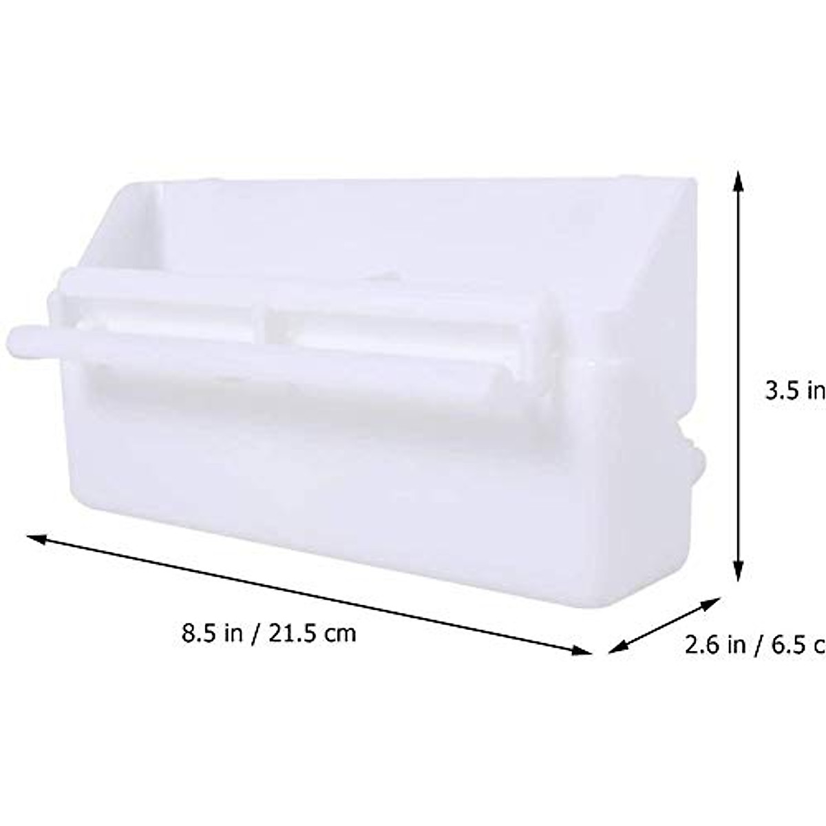 [2 Pack] Seneme Bird Water Dispenser for Cage, Bird Food Feeder for Cage, Bird Food Bowl Cups, Bird Waterer Food Feeder, Birds Dispenser Feeder, Hanging Food Feeder for Cage with 1 Feeder Accessories