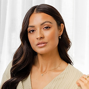 PAVOI 14K Yellow Gold Plated Butterfly Pendant Necklace | Friendship Cute Necklaces for Women | CZ Butterfly Necklaces