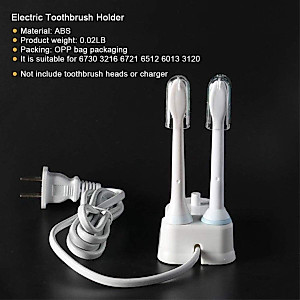 IMIKE Electric Toothbrush Heads Holder Stand Toothbrush Charger Stand Base Compatible with Phlip 2 Series HX6730 HX6511 HX6721 HX6512