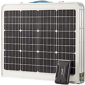 GOSUN Chill Solar Cooler + SolarTable 60 & PowerBank+ | ISolar Powered Cooler, Wheels & Portable Foldable Solar Table |Solar Power Charger