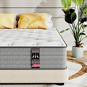6V-Sermmoo 12 Inch California King Memory Foam Mattress for Back Pain, Cooling Gel Mattress Bed in a Box, Medium Firm,Pressure Relief,Motion Isolation, Edge Support,CertiPUR-US,72"*84"*12"