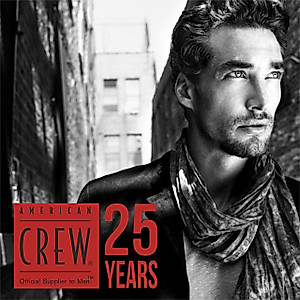 Men's Grooming Cream by American Crew, Like Hair Gel with High Hold with High Shine, 3 Oz (Pack of 2)