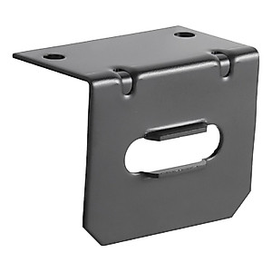 CURT 58300 Vehicle-Side Trailer Wiring Harness Mounting Bracket for 4-Way Flat