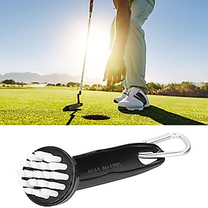 VGEBY Brush, Round Head Putting Pole Cleaning Brush Nylon Cleaner Accessory
