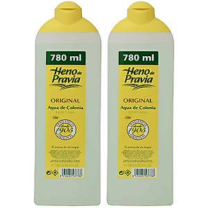 Heno De Pravia Original Agua De Colonia 26.4 fl oz (Pack of 2)