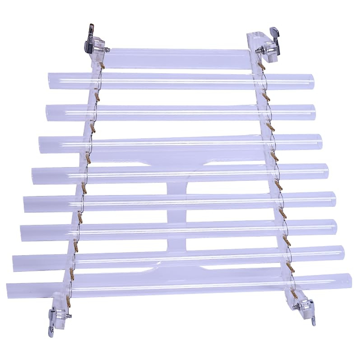 ENERGYSOUND 432 Hz Sound Therapy Quartz Crystal Singing Harp with 8 notes &Alumina Alloy Box