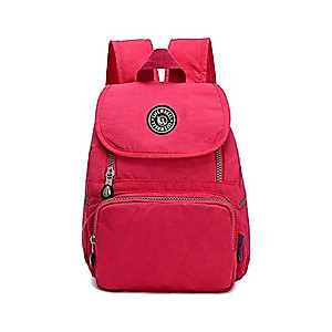 Echofun Nylon Mini Casual Waterproof Backpack Shoulderbag Rucksack Travel Bag Daypack for Girls Womens