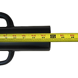 MTB Fence Post Driver with Handle, 12LB Black Iron T Post Pounder Hand Post Rammer for U Fence Post Wooden Post