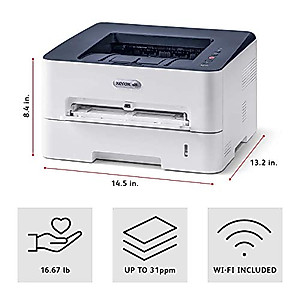 Xerox B210DNI Monochrome Laser Printer,  White