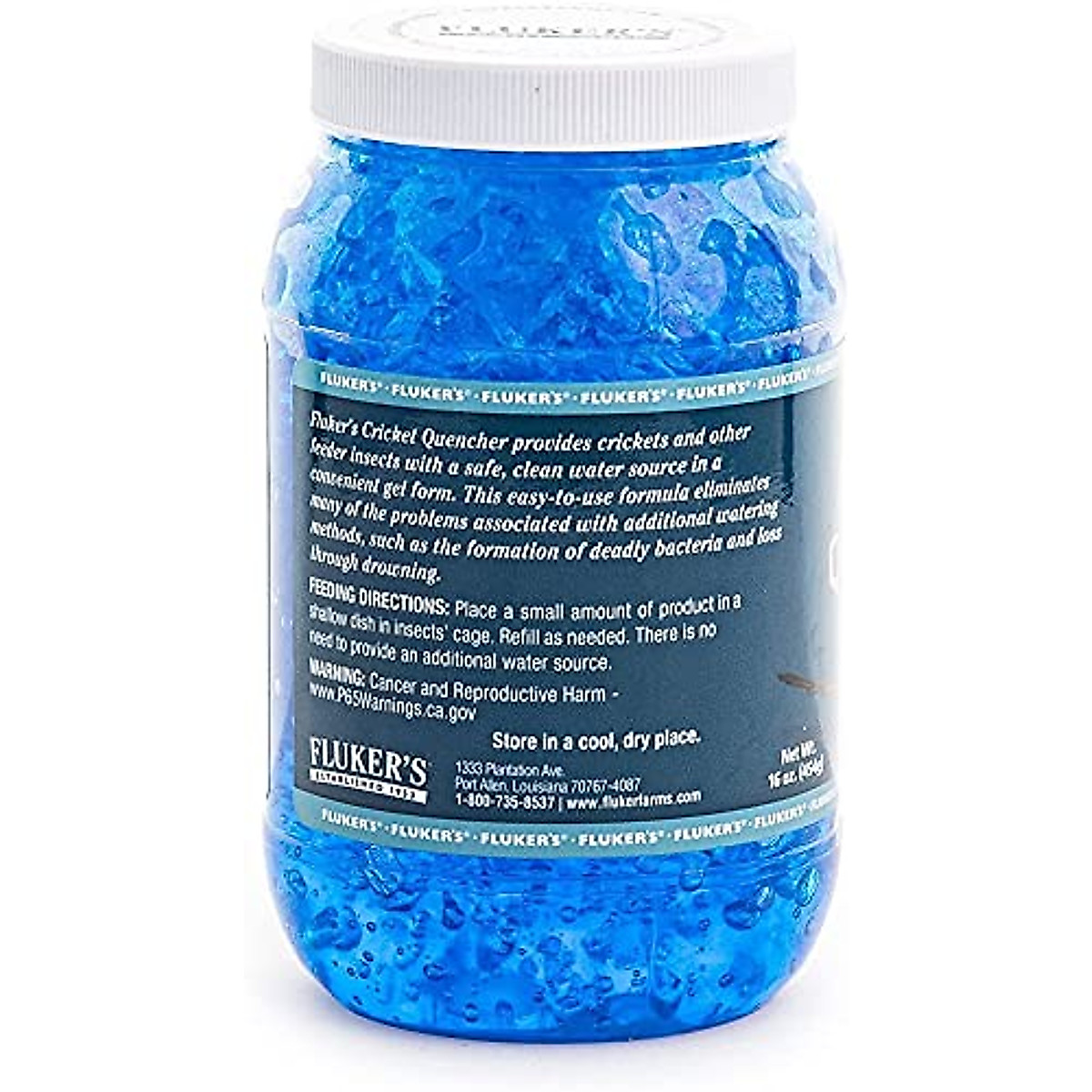 Fluker's Cricket Quencher Original Formula 16oz - Includes Attached DBDPet Pro-Tip Guide