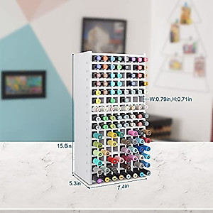 YUIONNAY Marker Organizer-Copic Marker Storage - Marker Holder for Desk Holds 120 Markers