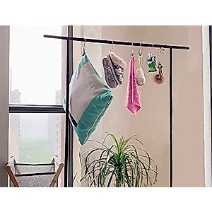 ikitraee Ikitraee 20 Packs Clip with Hook for Hanging Clothes,Durable
