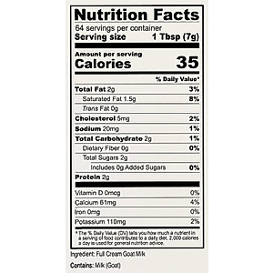 Anthony's Premium Goat Milk Powder, 1 lb, Gluten Free, Non GMO, No Additives