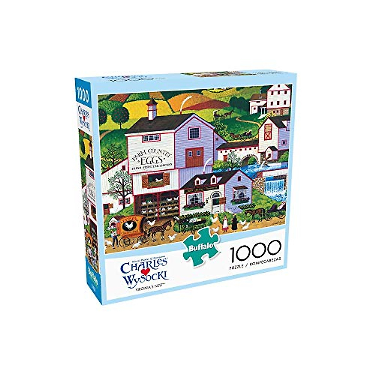 Buffalo Games - Charles Wysocki - Virginias Nest - 1000 Piece Jigsaw Puzzle