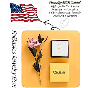 6 Pairs Simulated Diamond Stud Earrings for Women Hypoallergenic Sterling Silver CZ Stud Earring Set Cubic Zirconia Stud Earrings 14K White Gold Plated