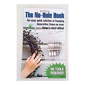1st Choice No-Hole Hooks Vinyl Siding Hangers - Low Profile- 4PK